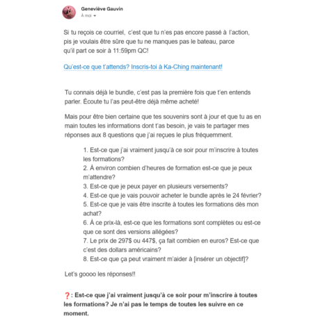 7 exemples d’e-mailing pour un lancement de produit - The Wonder Success